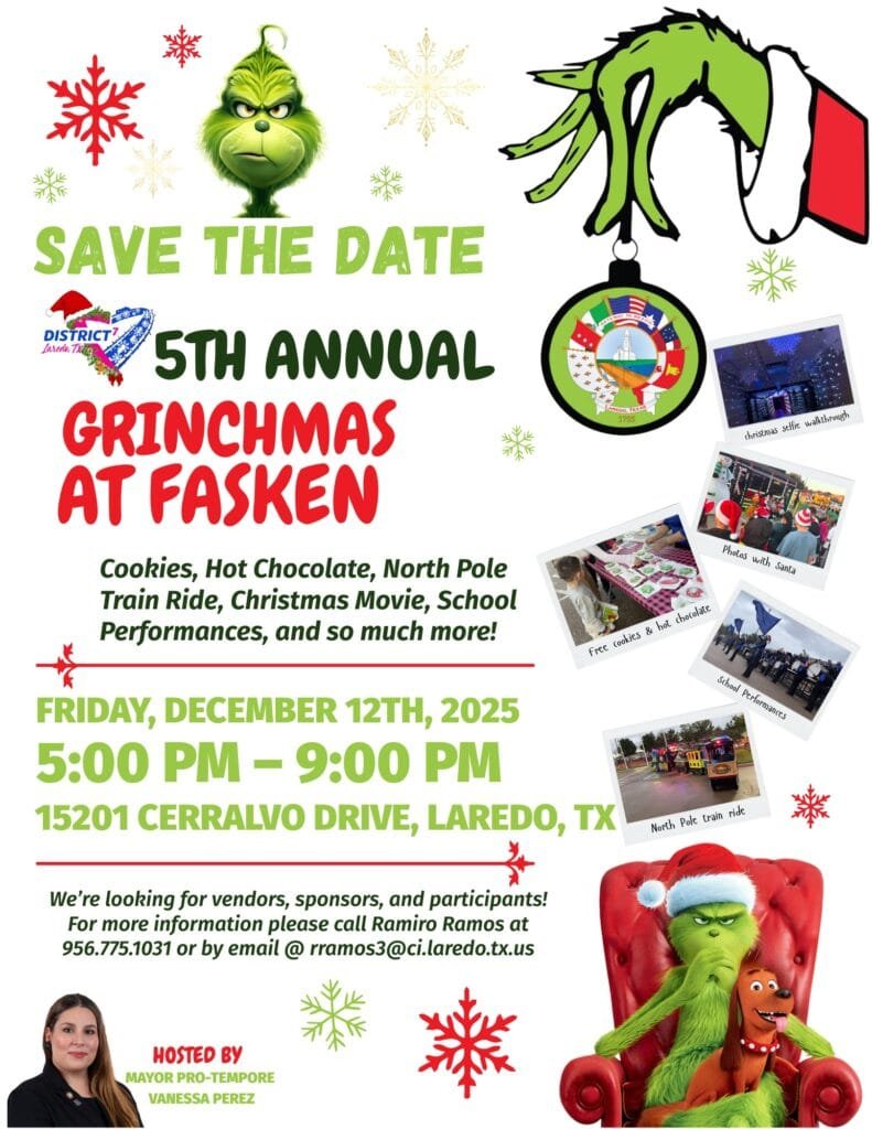 5TH ANNUAL GRINCHMAS AT FASKEN - visitlaredo